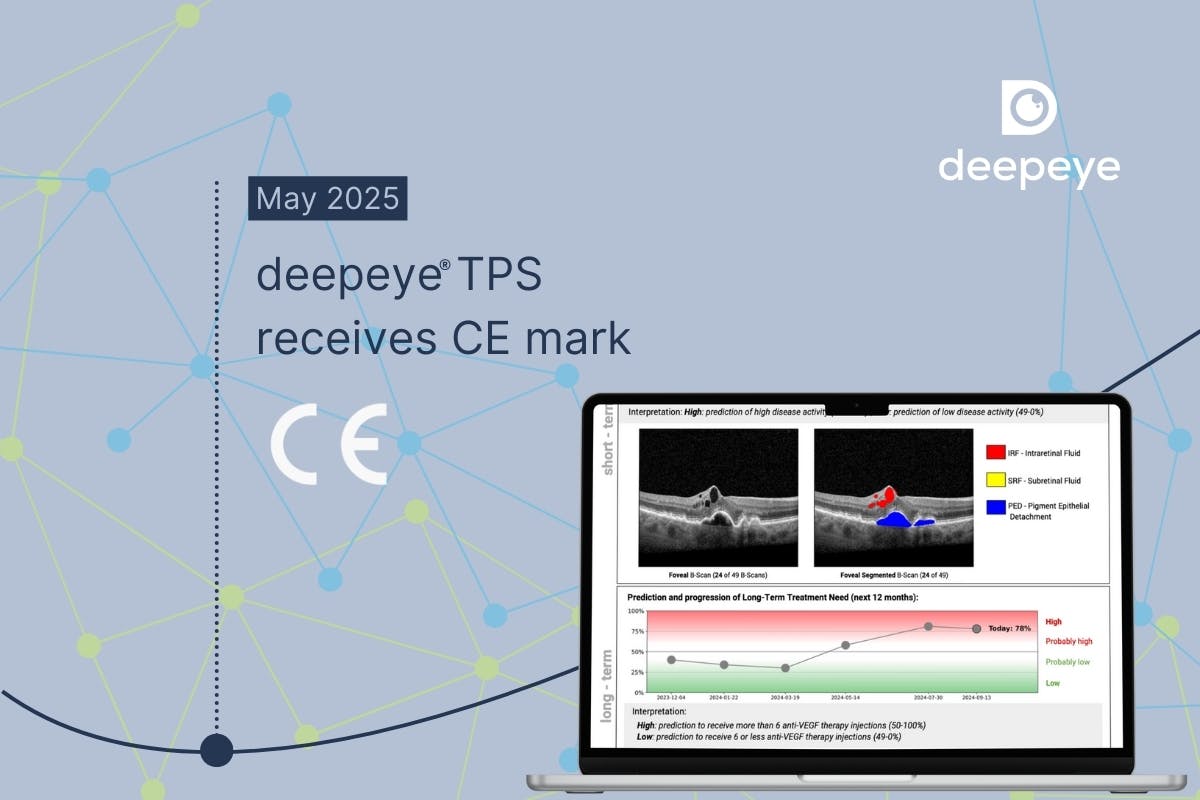 CE-Mark Granted to deepeye Medical for AI Tool for Retinal Therapy Planning - Eyewire+